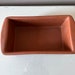 Red Clay, Terra Cotta Stone Loaf, Bread Pan / Made in USA Clay Bread ...