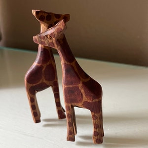 9 Wooden Pairs Noahs Ark Arc Animals: Giraffes, Zebras, Camels, Hippos ...