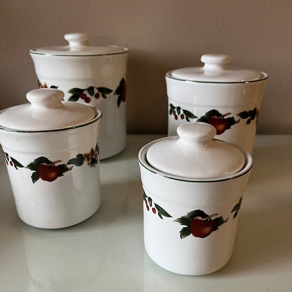 Apple Canisters - Etsy