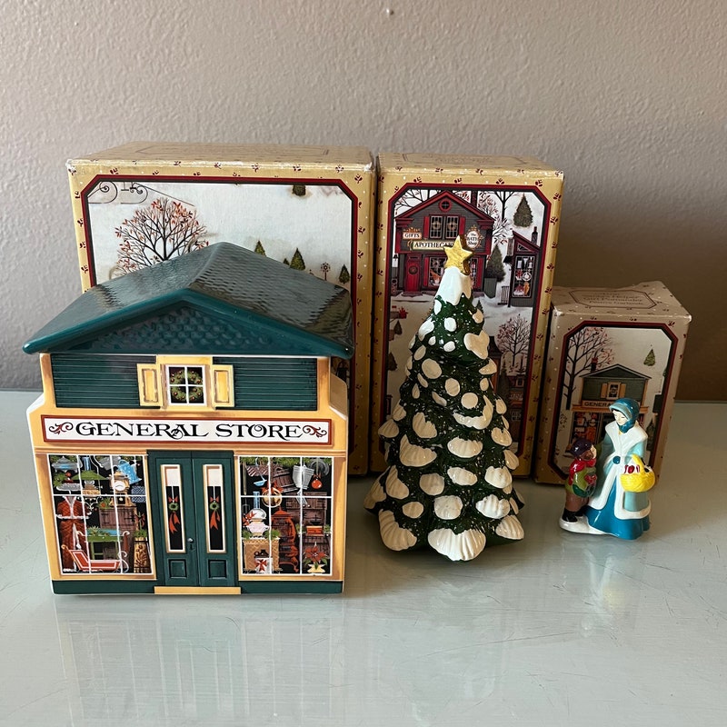 Avon Christmas Villages - Etsy