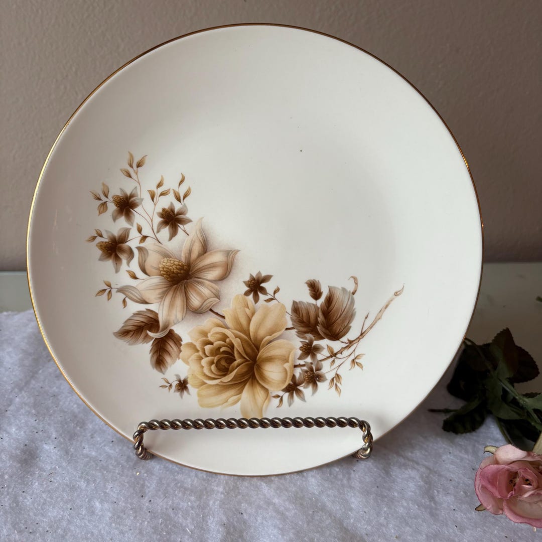 Vintage Taylor Smith & Taylor TST Dinner Plate: Victoria Ironstone - Etsy
