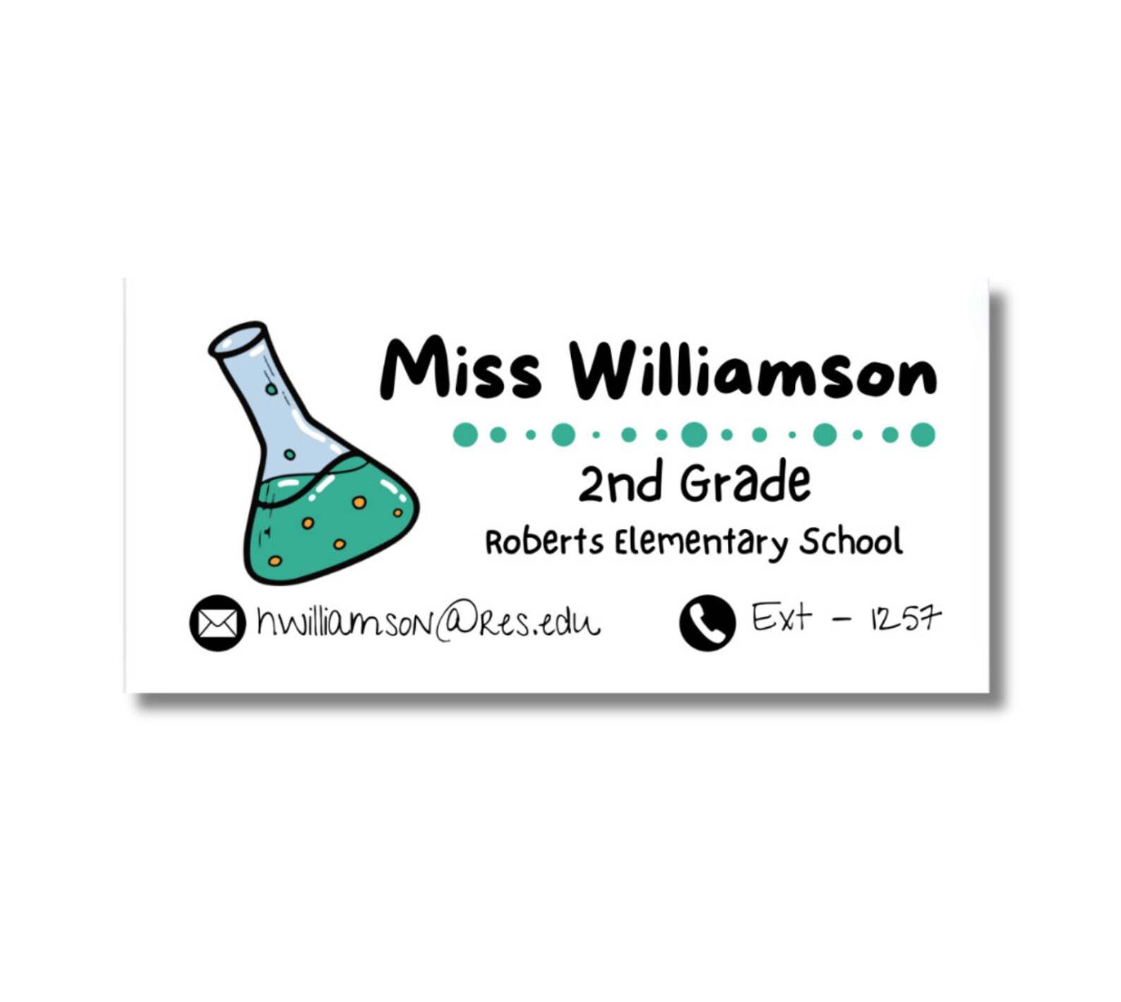 Teacher Email Signature Templates | Editable Canva Designs for ...