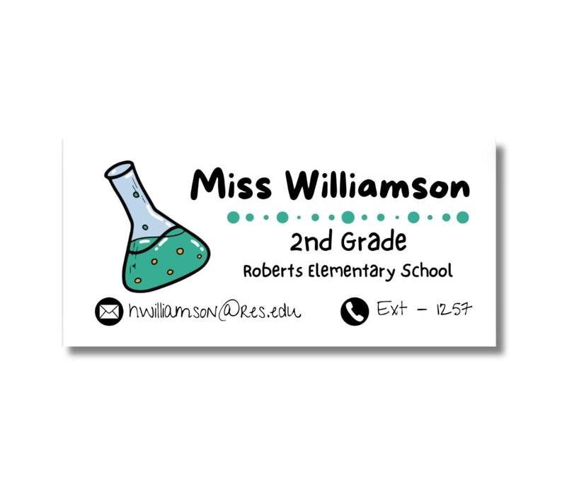 Teacher Email Signature Templates | Editable Canva Designs for ...