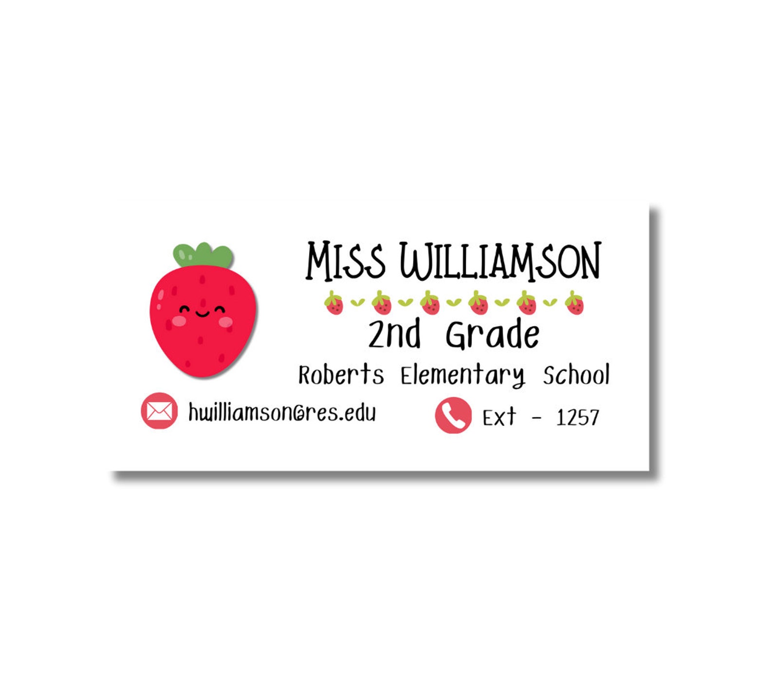 Teacher Email Signature Templates Cute Designs for Educators ...