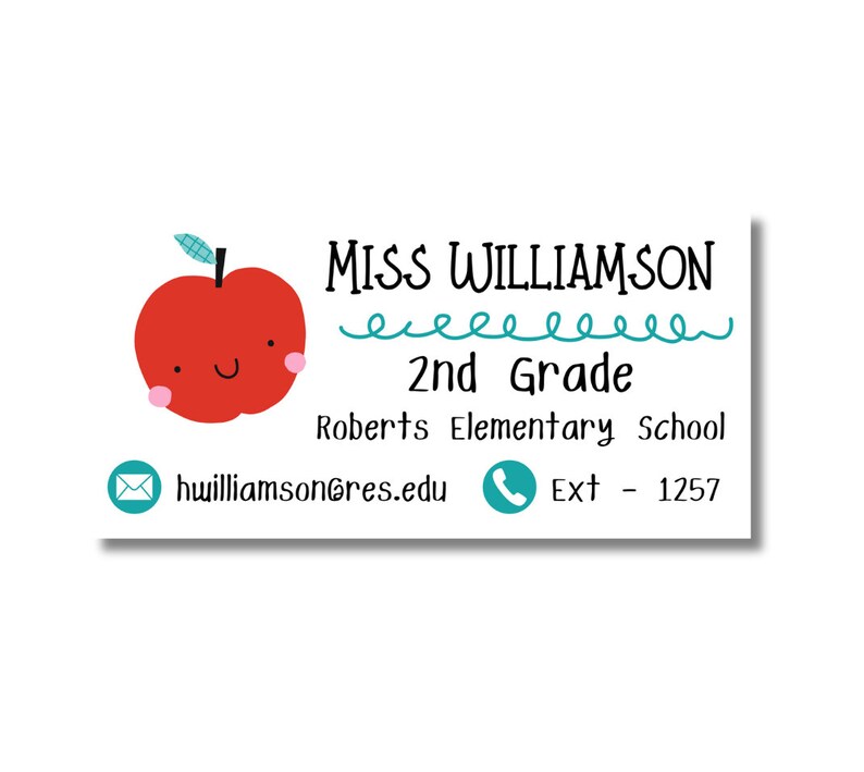 Teacher Email Signature Templates | Editable Canva Designs for ...