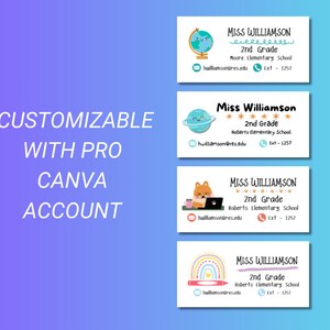 Teacher Email Signature Templates Cute Designs for Educators ...