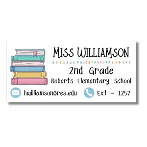 Teacher Email Signature Templates | Editable Canva Designs for ...