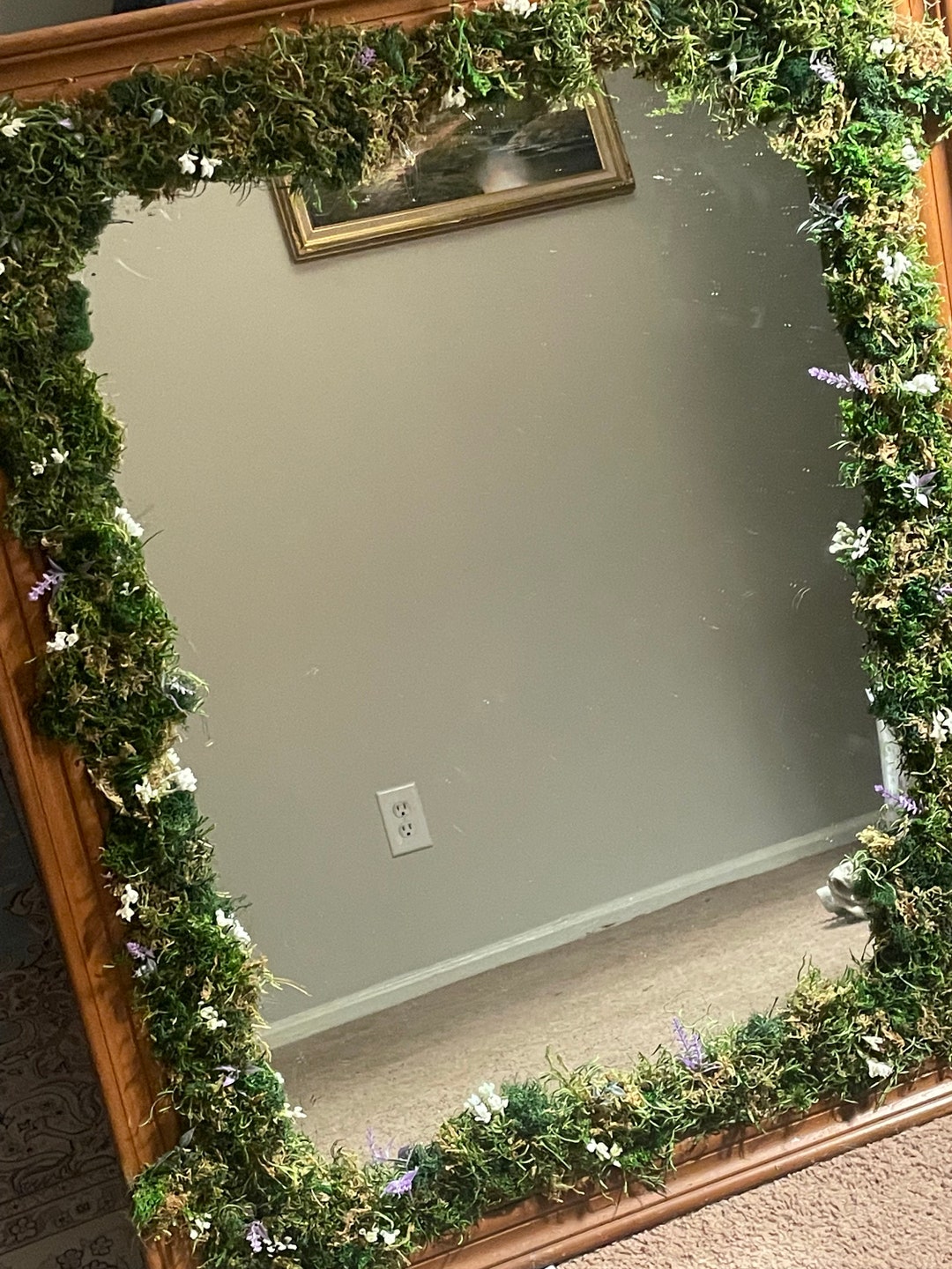 Moss Mirror - Etsy