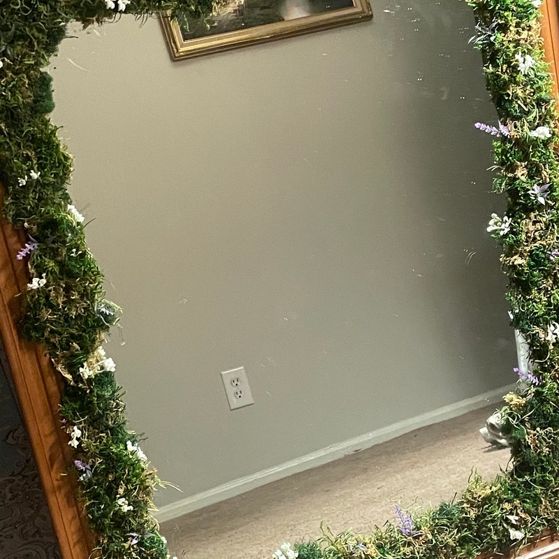 Moss Mirror - Etsy