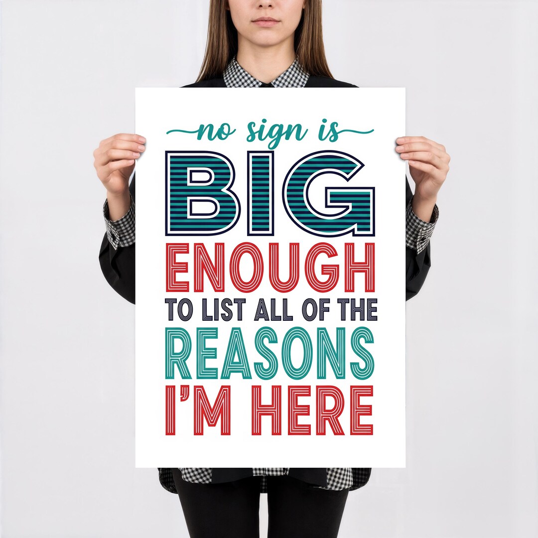 2025 Rally Signs, Pro Democracy Protest Posters, Anti Trump Yard Signs ...