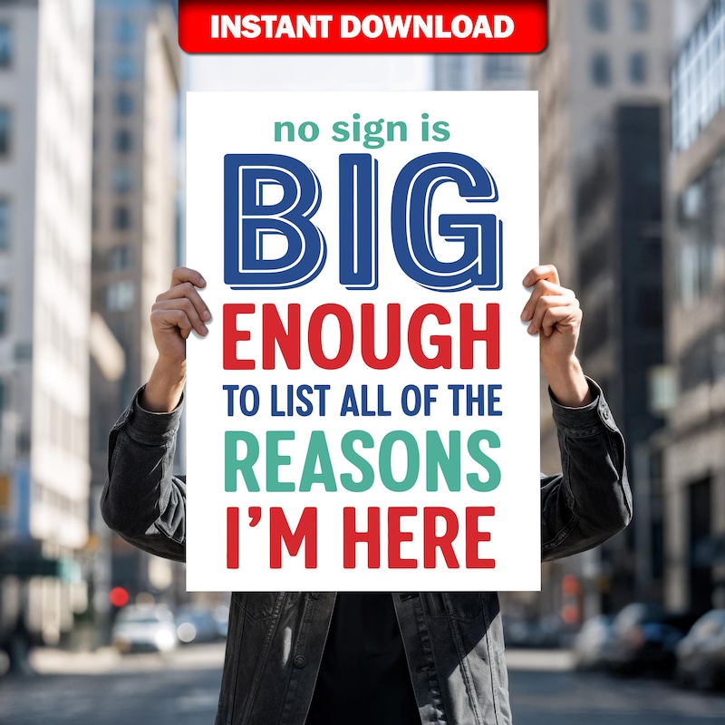 2025 Protest Signs - Etsy