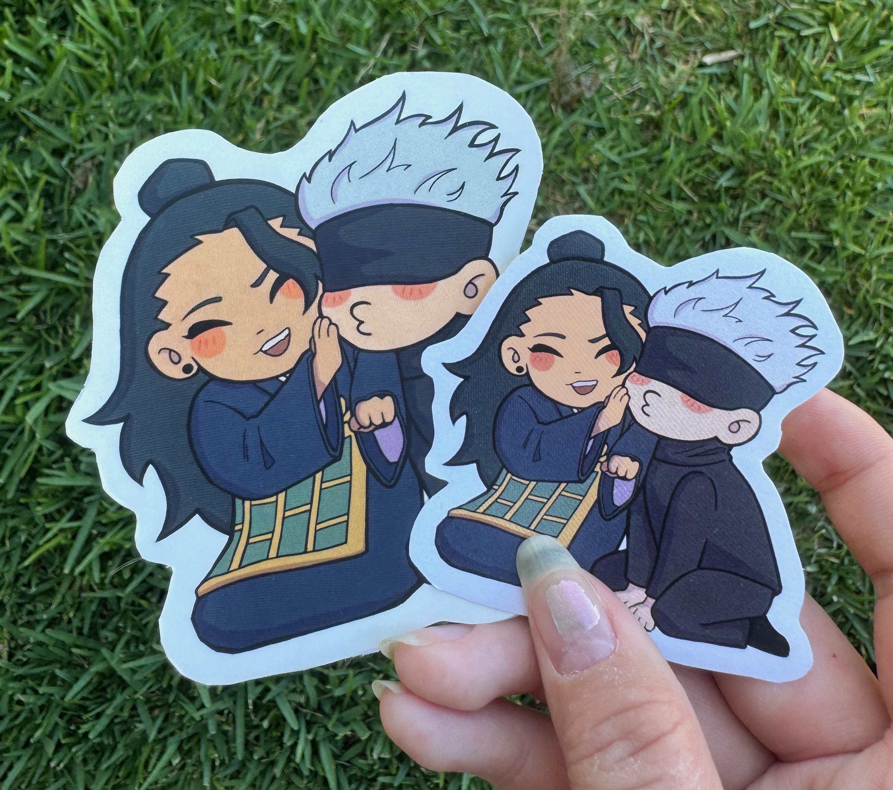 Satosugu Sticker JJK Jujitsu Kaisen Gojo Geto - Etsy