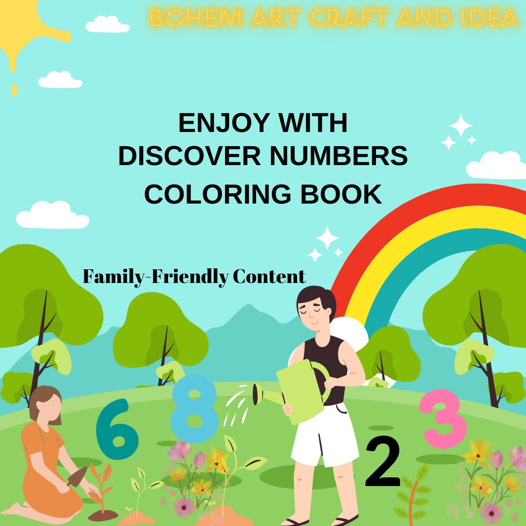 Discover Numbers Coloring Book , Colouring Pages , Printable Colouring ...