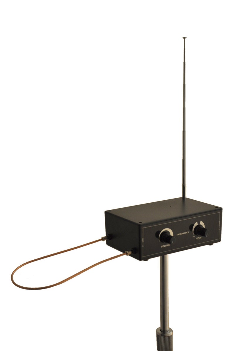 Theremin Pitch And Volume Antenna Electronic Musical Instrument Ac Adapter Included Etsy 