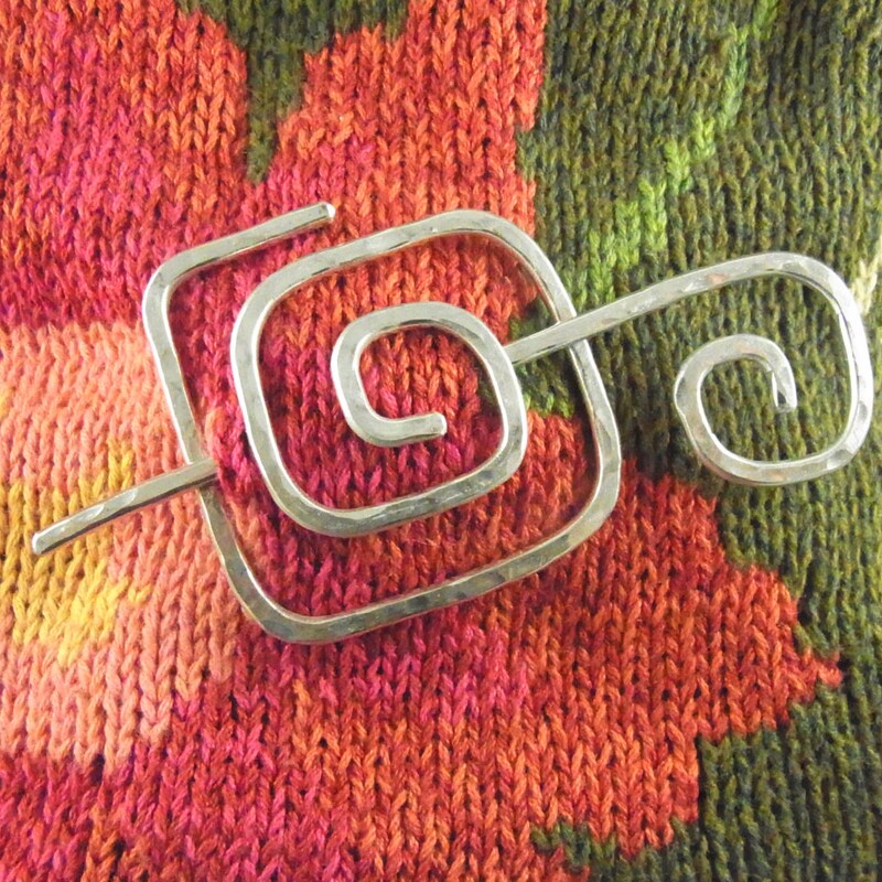 Wire Shawl Pin - Etsy