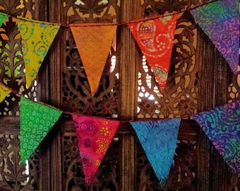 Gypsy prayer flags | Etsy