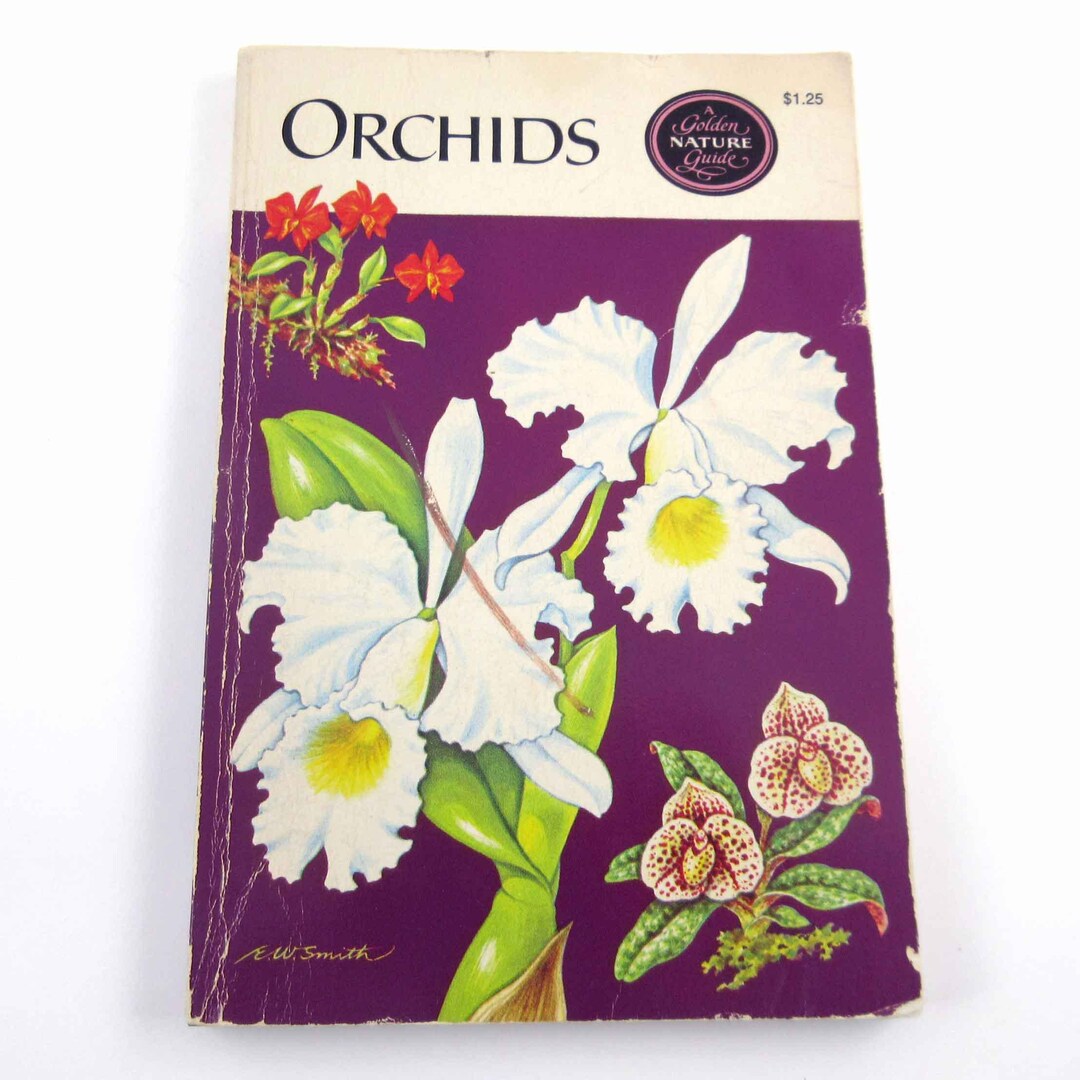 Orchids Vintage 1970s Golden Nature Guide Book by Floyd S. Shuttleworth ...