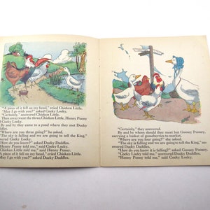 Chicken Little Vintage 1930s Children's Bookby Platt and Munk - Etsy