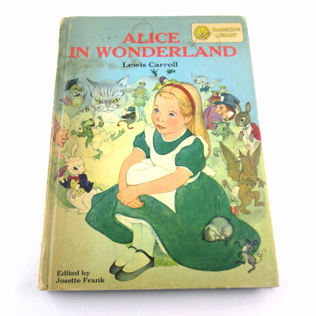 Vintage 1950s Alice in Wonderland and Peter Pan Two in One Dandelion ...