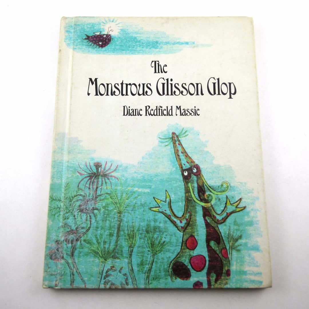 The Monstrous Glisson Glop Vintage 1970s Children's Book by Diane Redfield Massie - Etsy