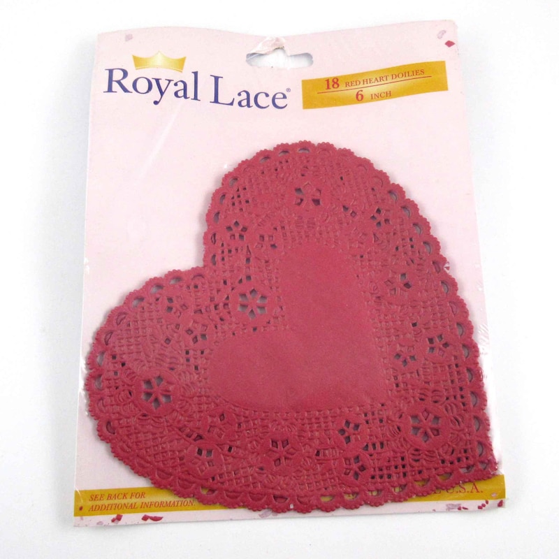 Heart Shaped Doilies - Etsy
