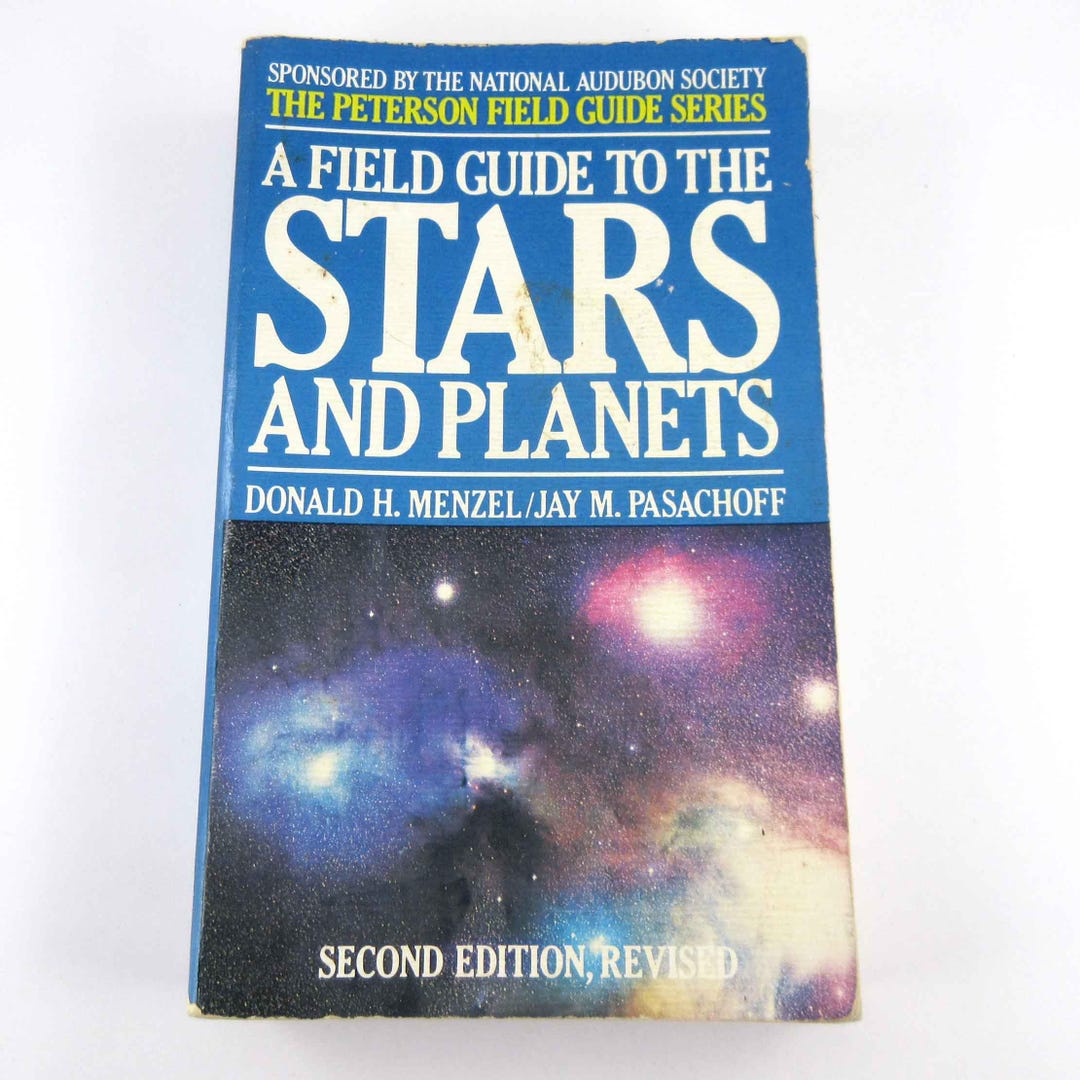 A Field Guide to the Stars and Planets Vintage 1980s Jpeterson Guide ...