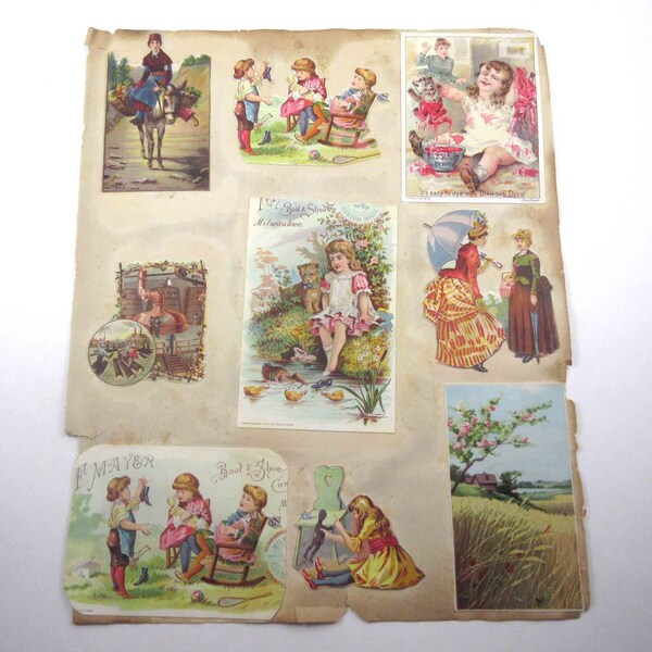 Victorian Scrapbook - Etsy