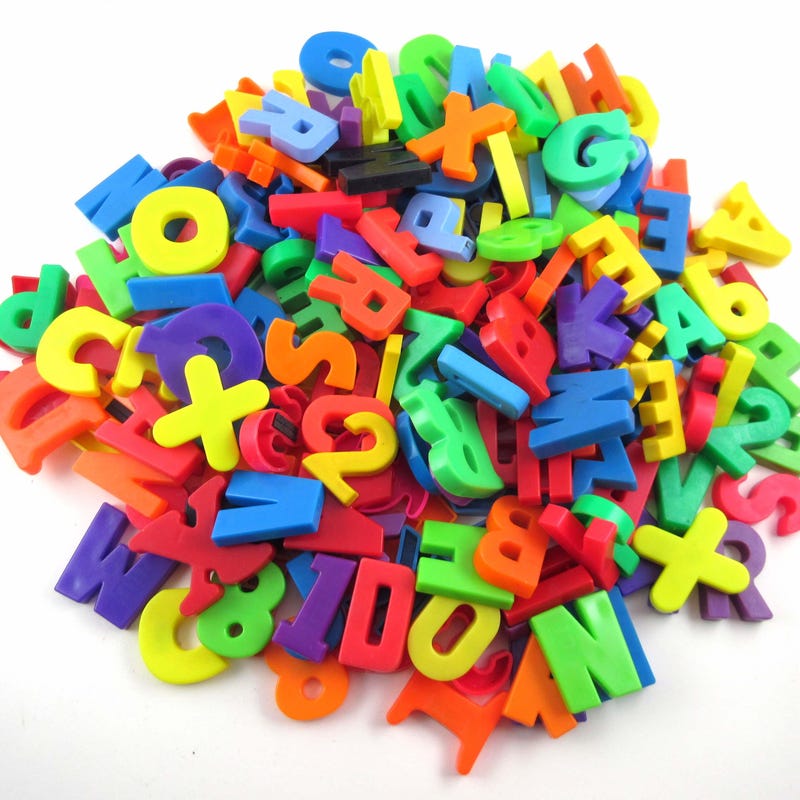Magnetic Letters - Etsy