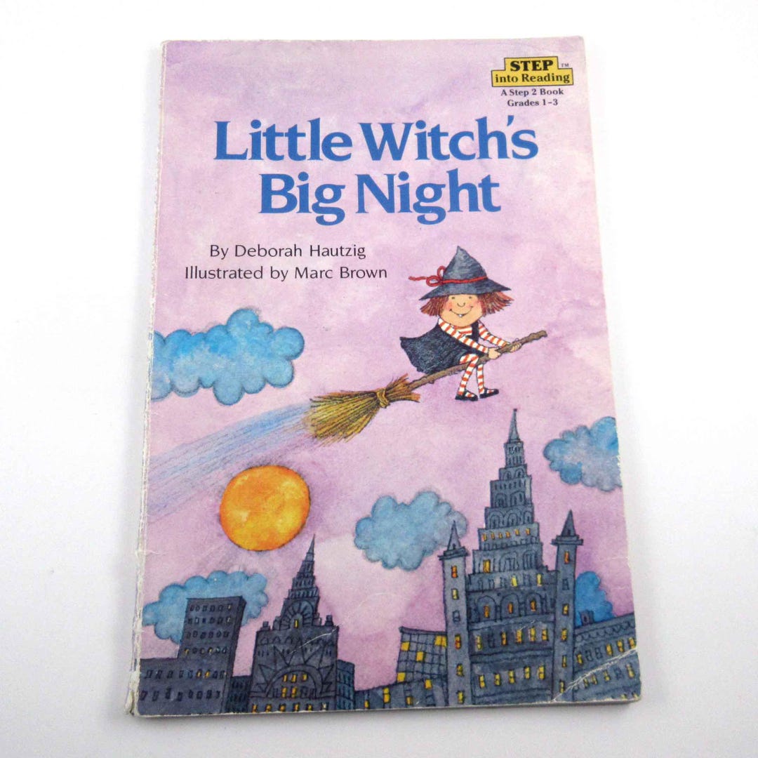 Little Witch's Big Night Vintage 1980s Children's Book by Deborah ...