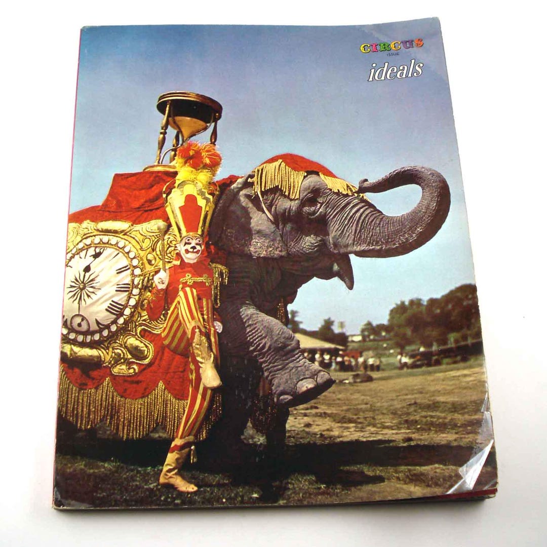 Vintage 1950s the Circus Book by Ideals Magazine - Etsy