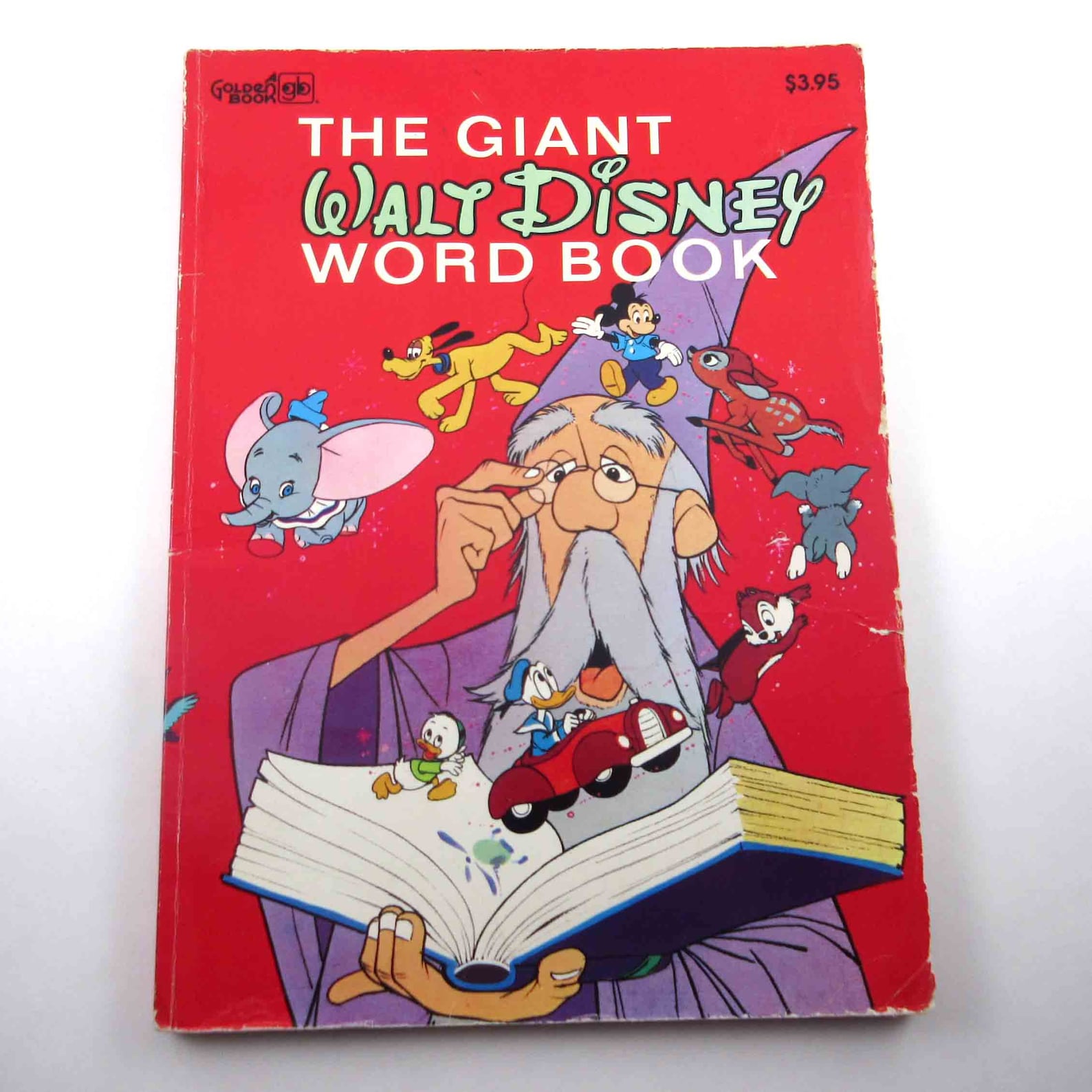 The Giant Walt Disney Word Book Vintage 1970s Children's | Etsy
