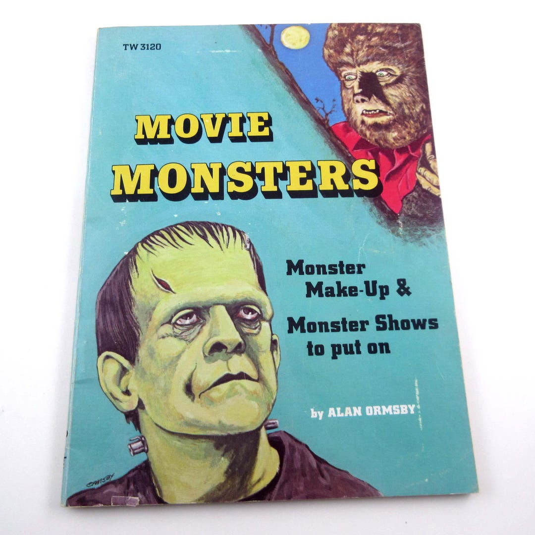 Movie Monsters Monster Make up & Monster Shows to Put on Vintage 1970s ...
