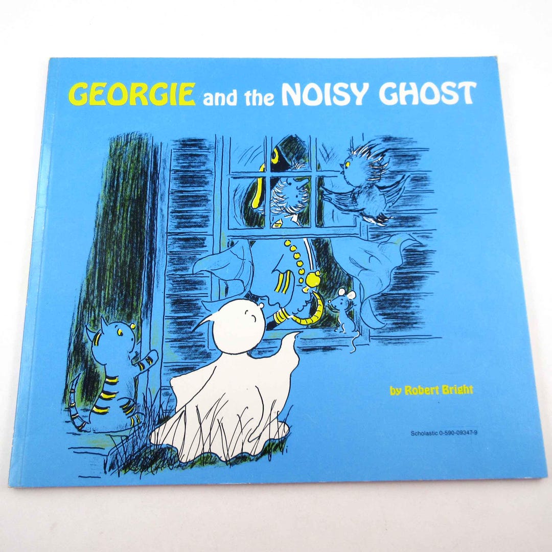 Georgie and the Noisy Ghost Vintage 1970s Children's Scholastic Book by ...