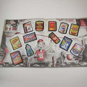 Vintage 1980s Wacky Packages Sticker Album Complete With Stickers by ...