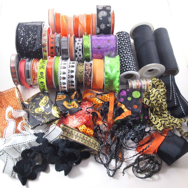 Halloween Ribbon - Etsy