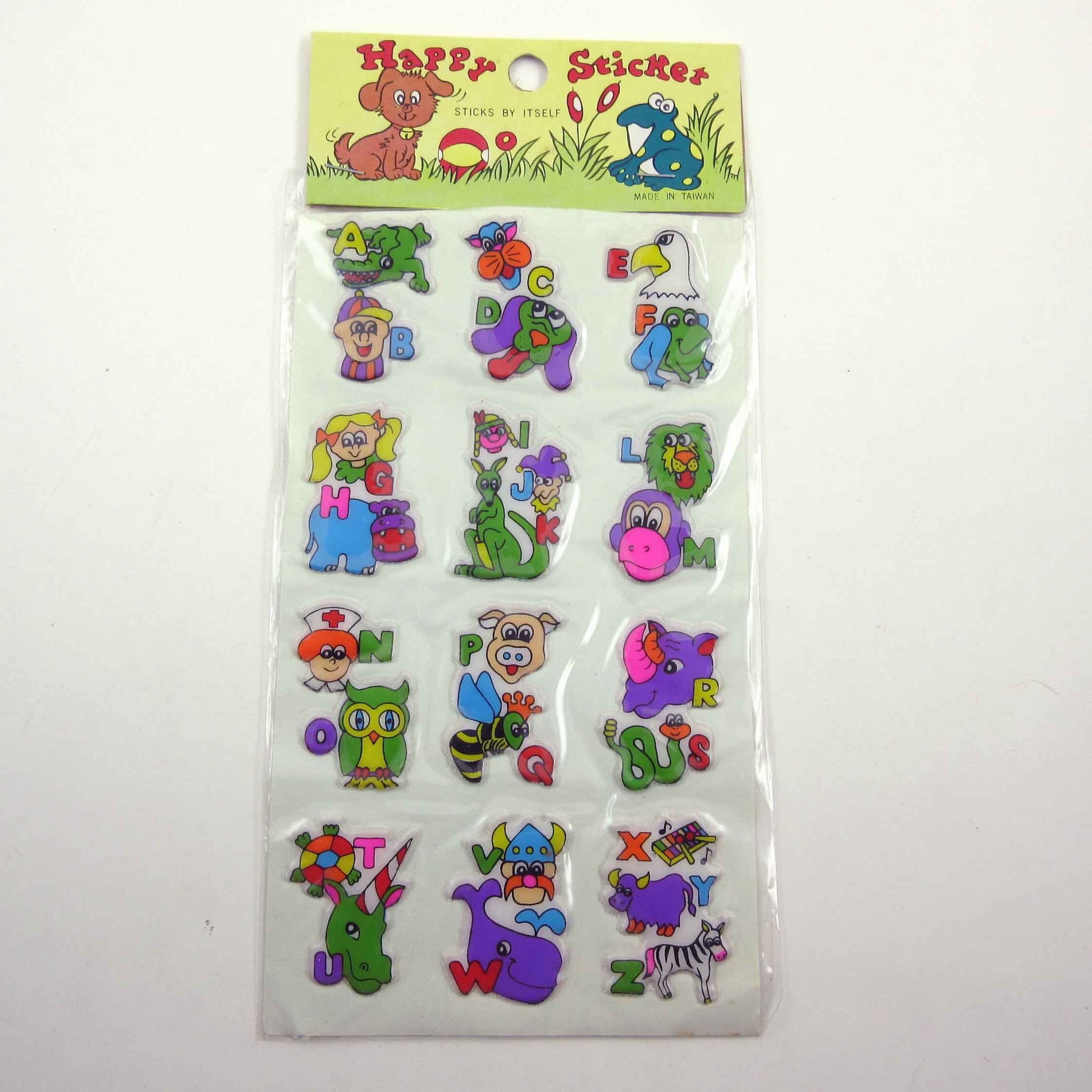 Puffy Valentines Stickers Vintage Collectable Stickers Art ...