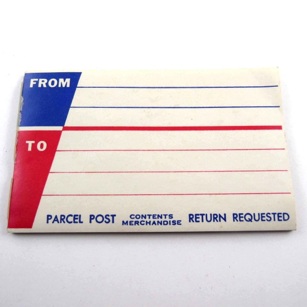 Parcel Post Labels - Etsy