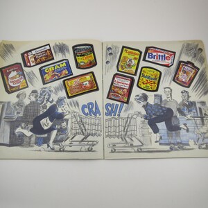 Vintage 1980s Wacky Packages Sticker Album Complete With Stickers by ...