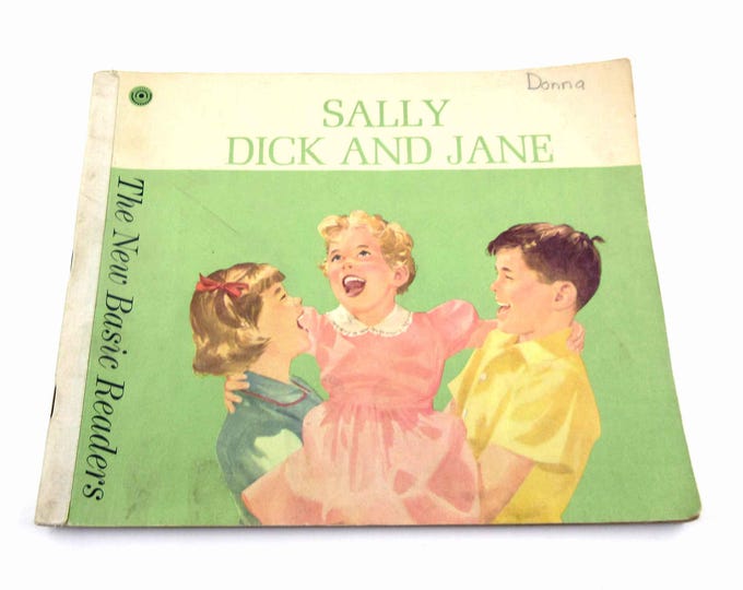 Sally Dick and Jane Vintage 1950s the New Basic Readers School Primer ...