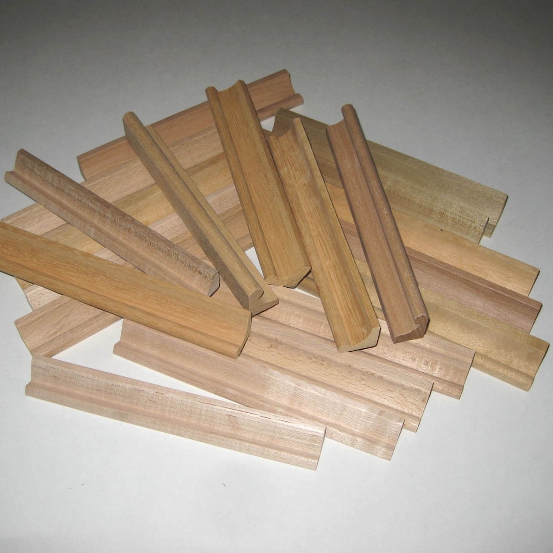 Vintage Wooden Scrabble Letter Tile Holders or Display Racks Set of 20 ...