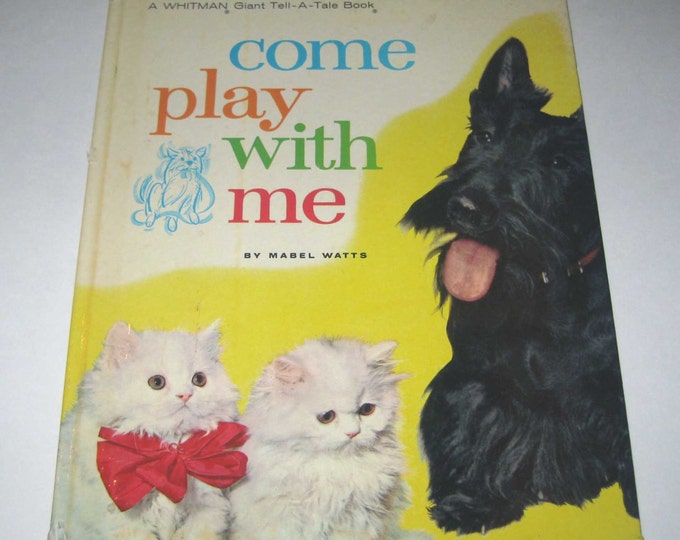 Come Play With Me Vintage 1960s Children's Book With - Etsy