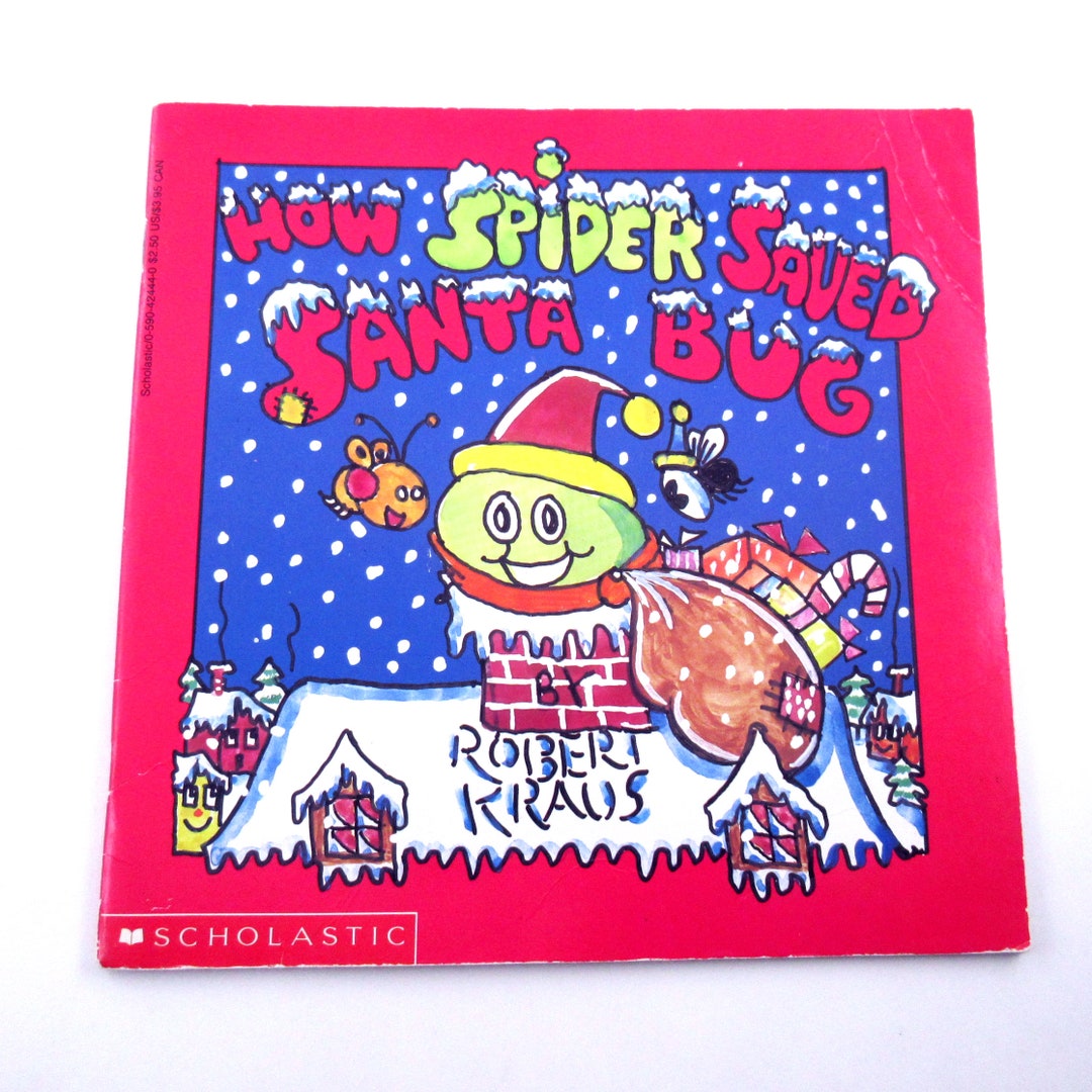 How Spider Saved Santa Bug Vintage 1980s Children's Book by Robert ...