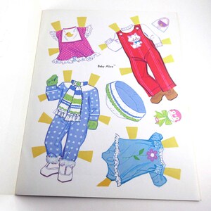 Vintage 1970s Uncut Baby Alive Paper Doll Book for Children by Whitman ...