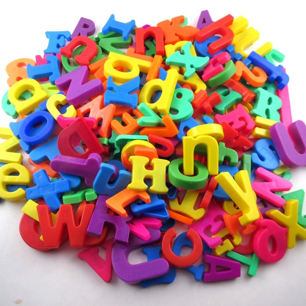 1 Magnetic Letters and Numbers - Etsy