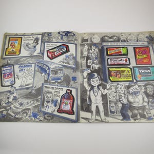 Vintage 1980s Wacky Packages Sticker Album Complete With Stickers by ...