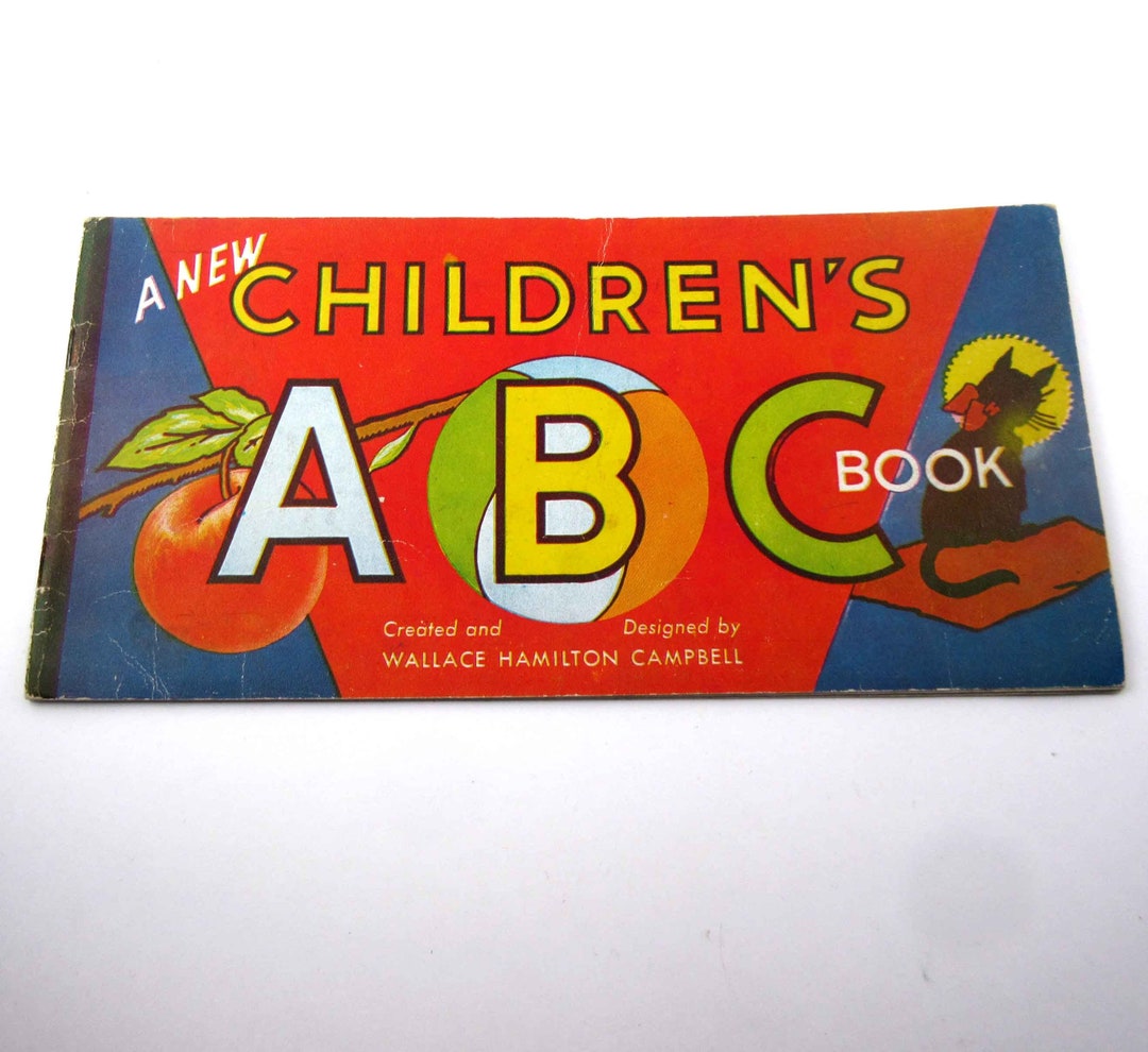 A New Children's ABC Book Vintage Picture Book by Wallace Hamilton ...