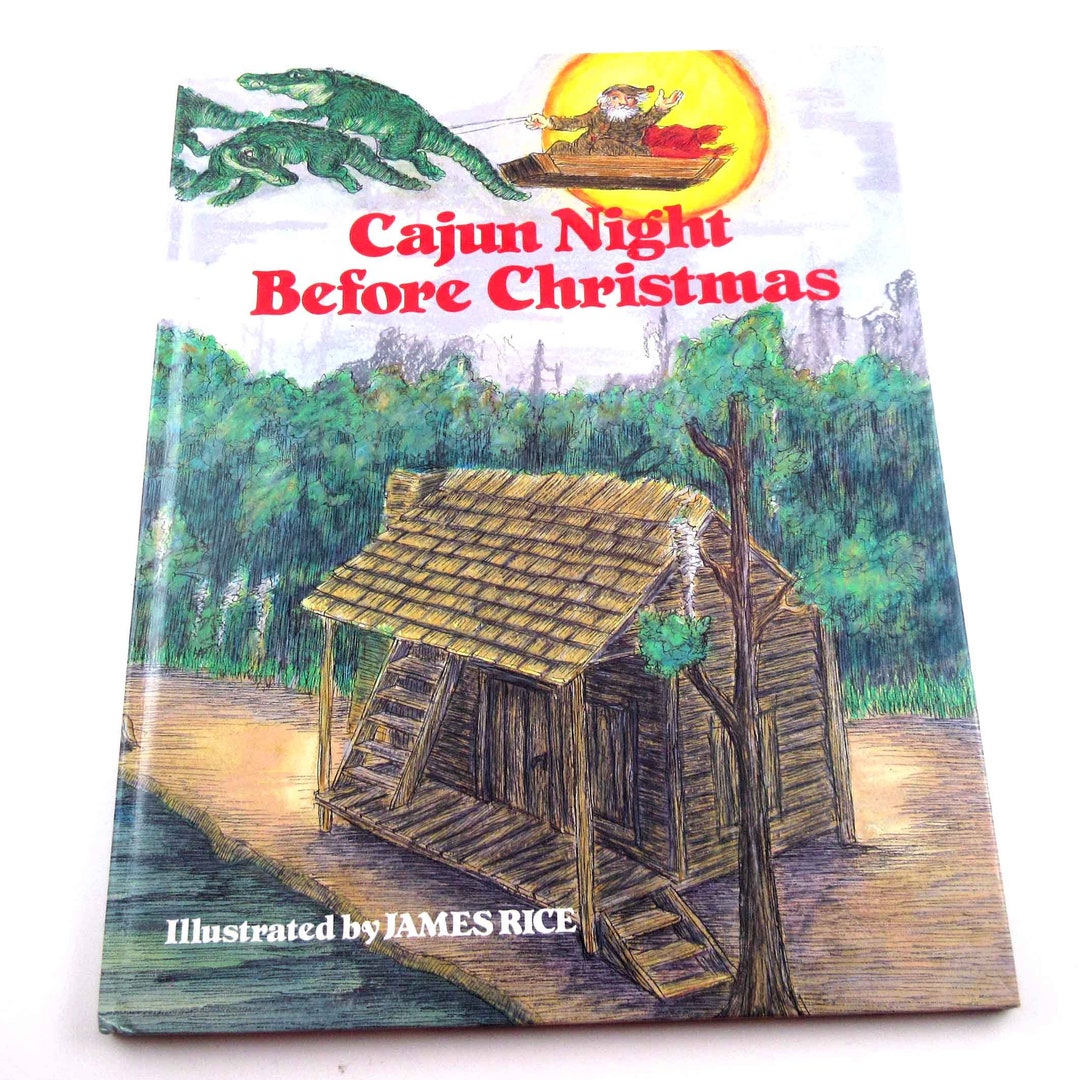 Cajun Night Before Christmas Vintage Children's Book by Howard Jacobs ...
