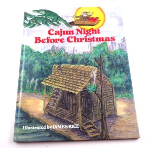Cajun Night Before Christmas Vintage Children's Book by Howard Jacobs ...