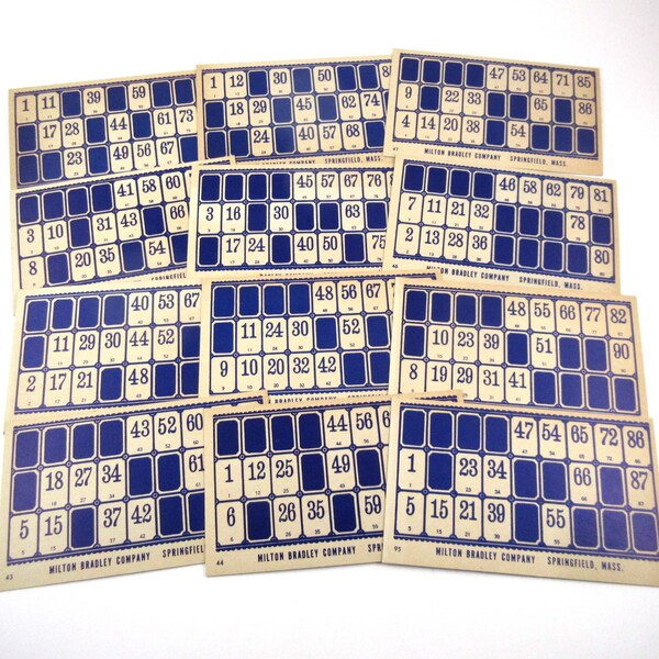 Lotto Game Card - Etsy