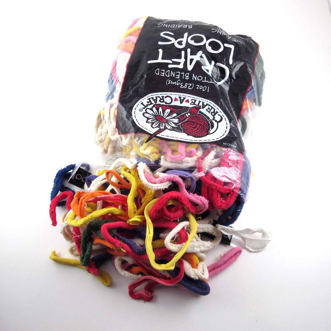 Create A Craft Cotton Blended Loops for Weaving Crocheting Braiding ...